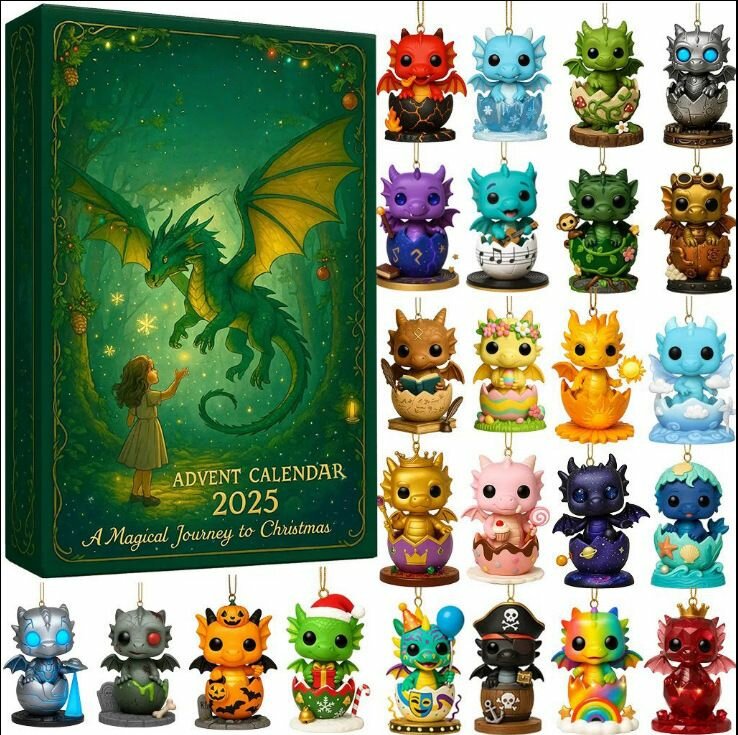 Рождественская шкатулка для штор, украшение для рождественской елки, Акрил, подвеска