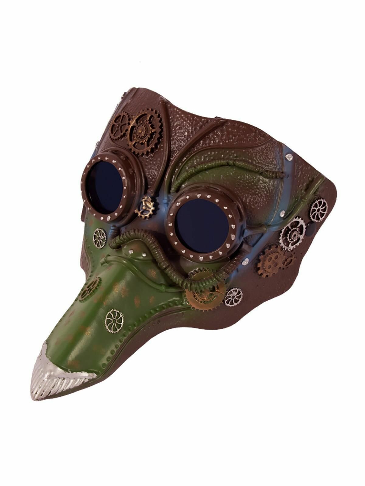 Чумной доктор маска, Зеленый