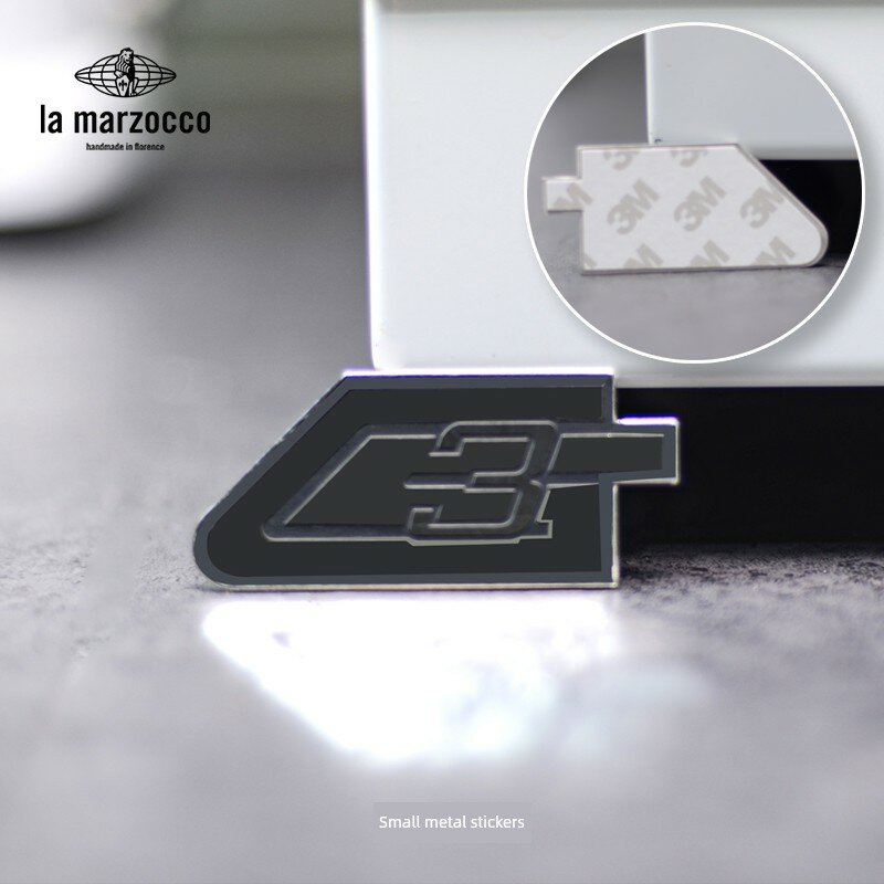 Керамическая кружка Lamarzocco, чашка для кофе, чашка для латте, термос, кофейные принадлежности Металлическая наклейка