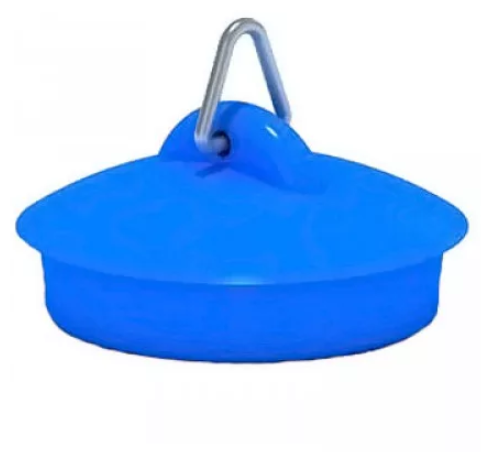 Пробка для ванны "АНИ Пласт" M300, 1 1/2", d=45 мм, голубая, 25 шт.