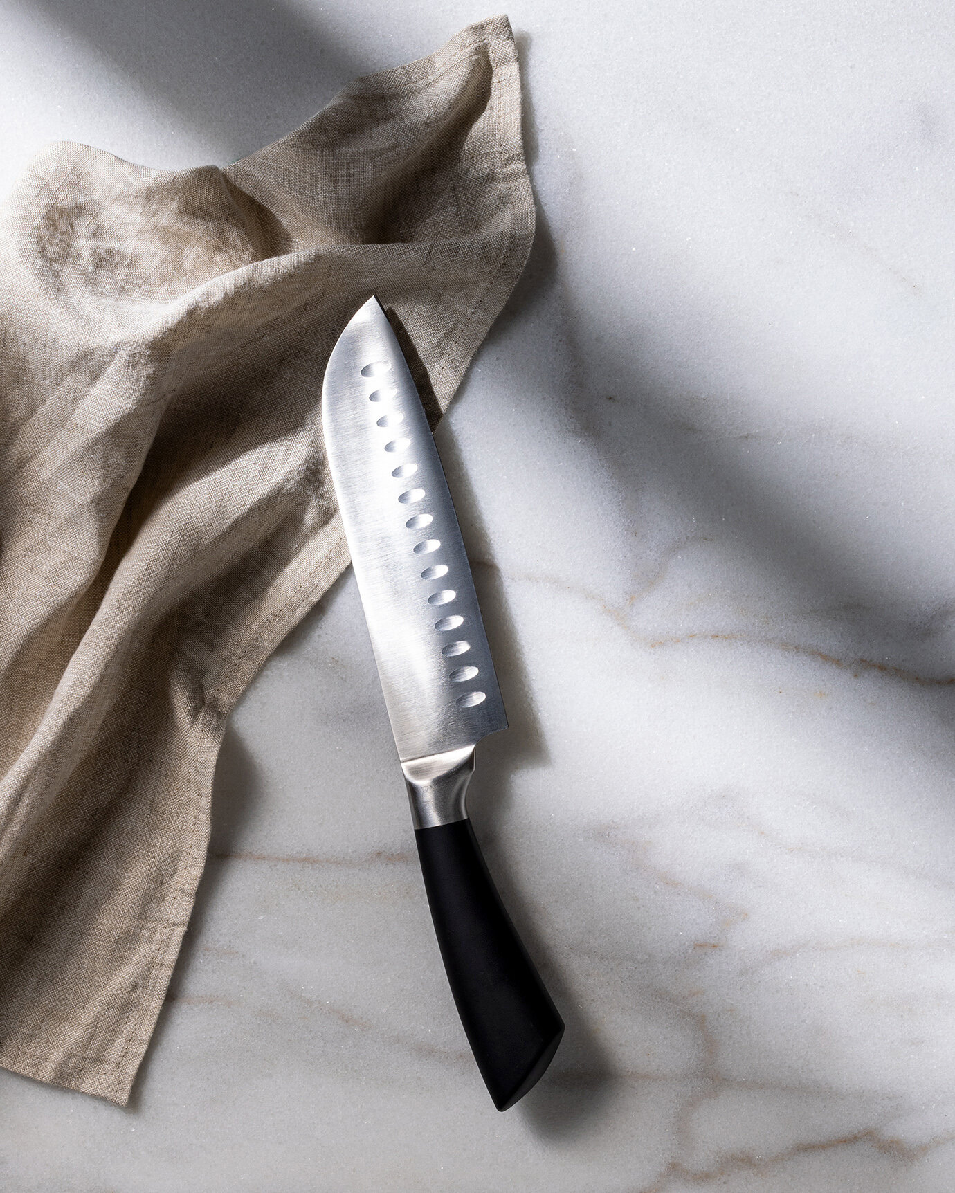 Нож кухонный. Состав:100% Нержавеющая сталь. Размер:31CM. Цвет: Черный/ORVA