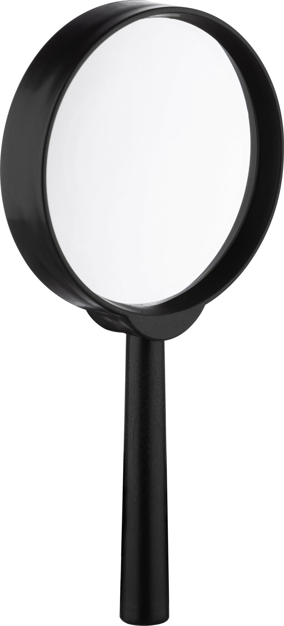 Лупа PARK, 6х12 см, пластик, с ручкой, пятикратное увеличение, черная