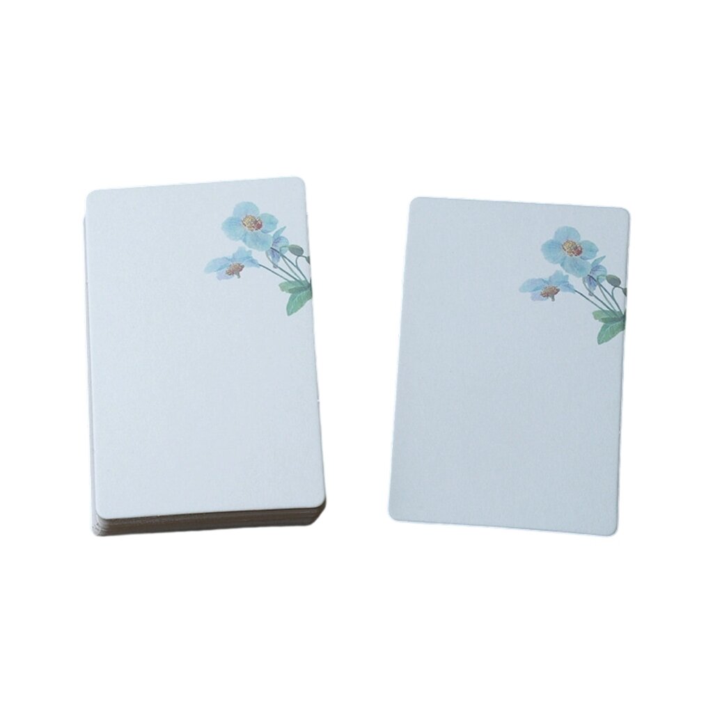 20 листов Бумаги Для рисования Без Подкладки, Карточки для Заметок размером 2.24x3.54 дюйма Для Художественных Поделок, Скрапбукинга и Каллиграфии