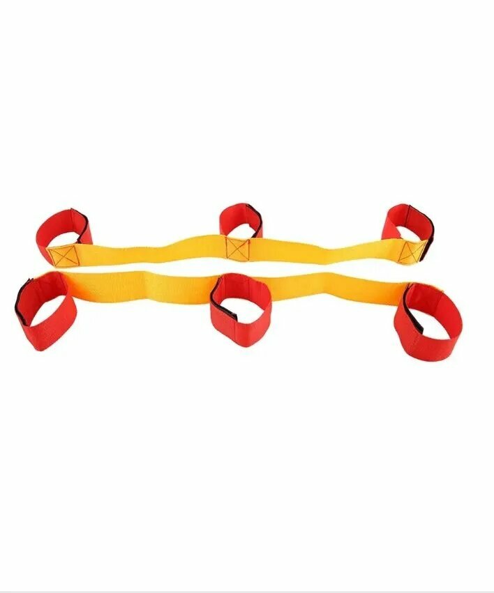 Игра "Гусеница" для команды из 6 человек, спортивный реквизит для праздников и конкурсов