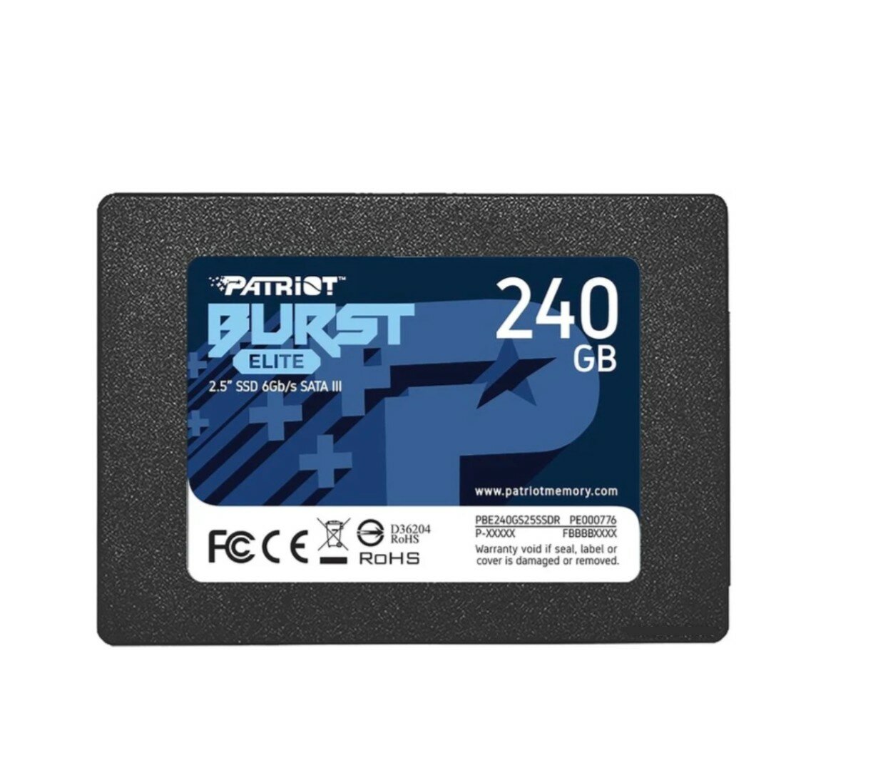 Твердотельный накопитель Patriot Burst Elite 240GB PBE240GS25SSDR