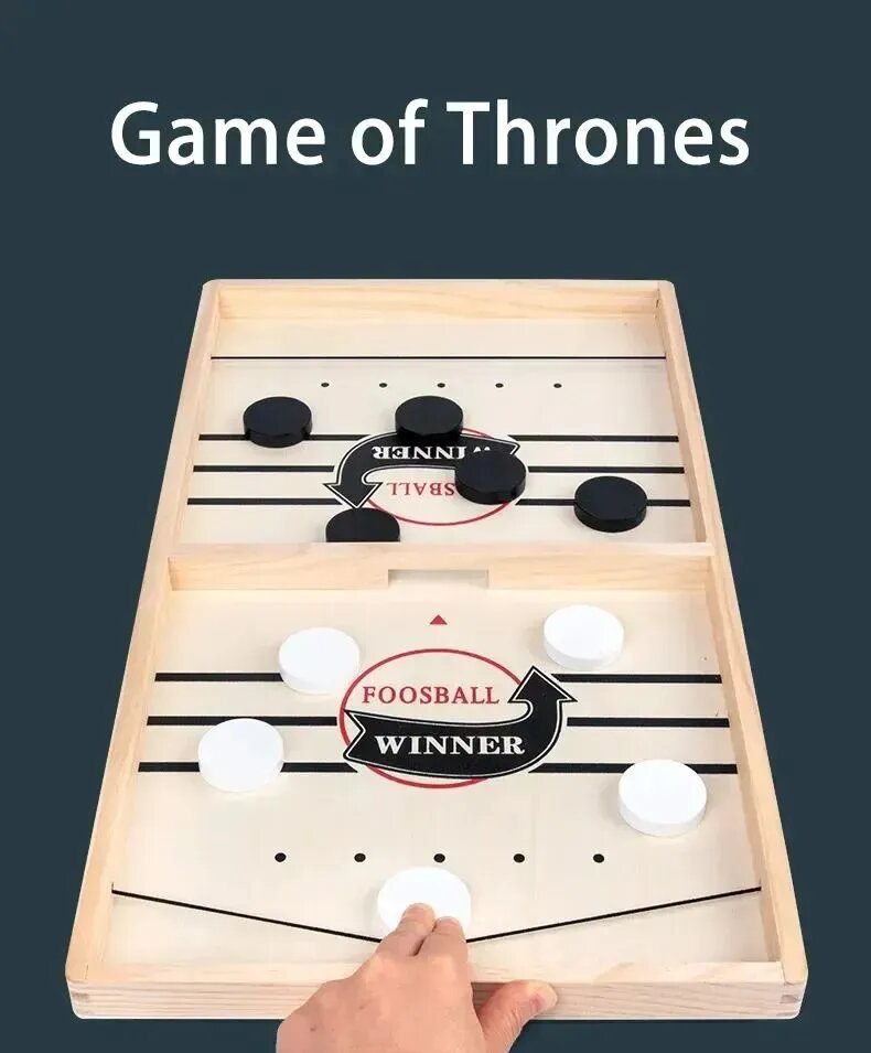 Настольная игра с шашками Foosball Winner, slingpuck, слингпак, настольный хоккей, вышибашки, для вхрослыхи детей, аэрохоккей