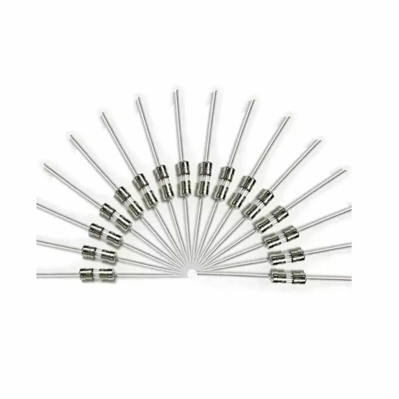 Стеклянный предохранитель с выводами 3.6x10 мм, Быстрый (F), 250В, 10А (F10AL250V) - 10шт