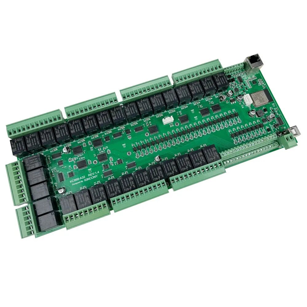 KC868-A32 Arduino ESP32 32-канальный релейный модуль для домашнего помощника ESPHome