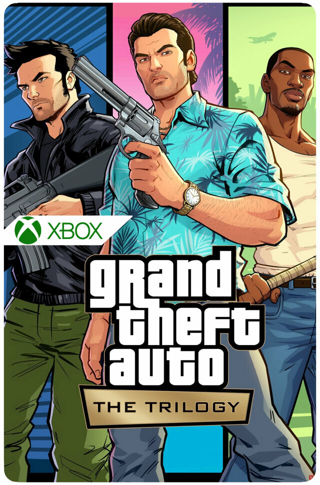 Игра Grand Theft Auto: The Trilogy – The Definitive Edition, для Xbox One и Series X/S, цифровая версия, электронный ключ