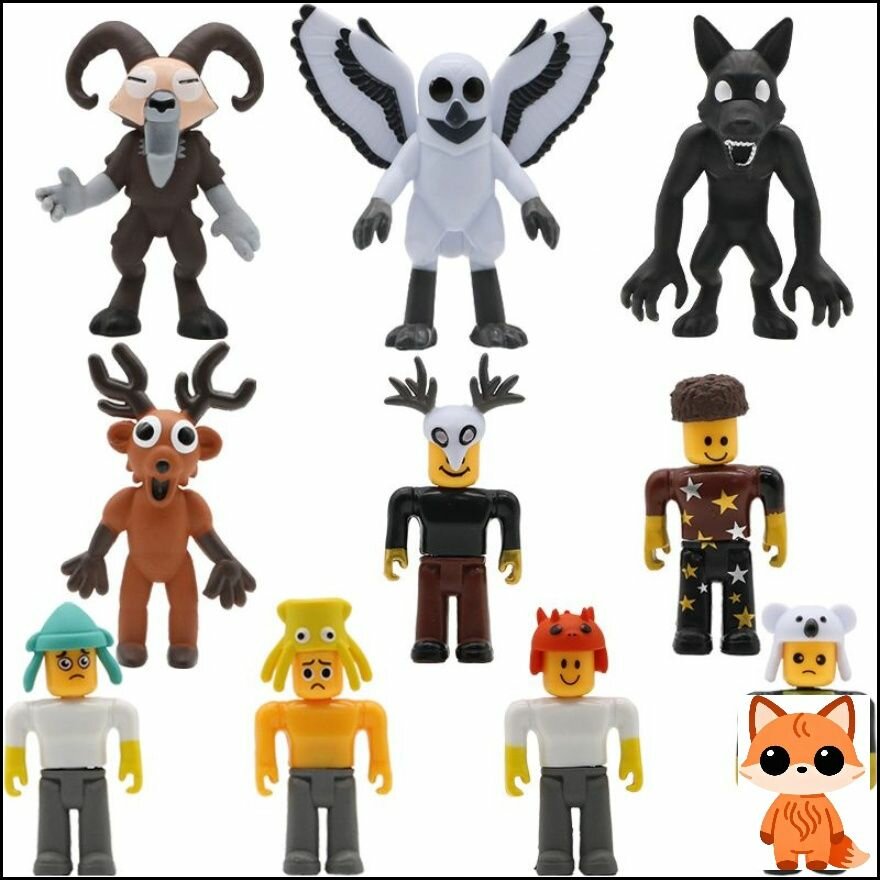 Фигурка Roblox 99 ночей в Лесу 10шт
