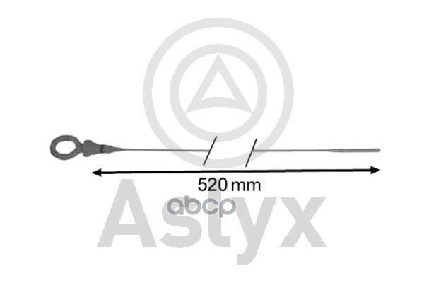 Указатель уровня масла AUDI A1 (8X1, 8XK) A1 Sportback (8XA, 8XF) A3 (8P1) A3 Sportback (8PA) A шт. ASLYX арт. AS-601311