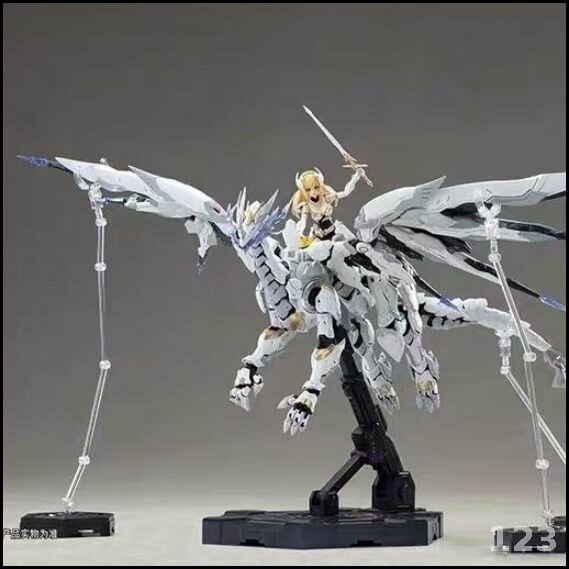 Эксклюзивная сборная модель Gundam DAYLIGHT METEOR AUDO RESTORE HEART с металлическим каркасом, 14.5 см, фигурка Ji Niang от SOULINGTOYS идеально подходит в качестве подарка для мальчиков