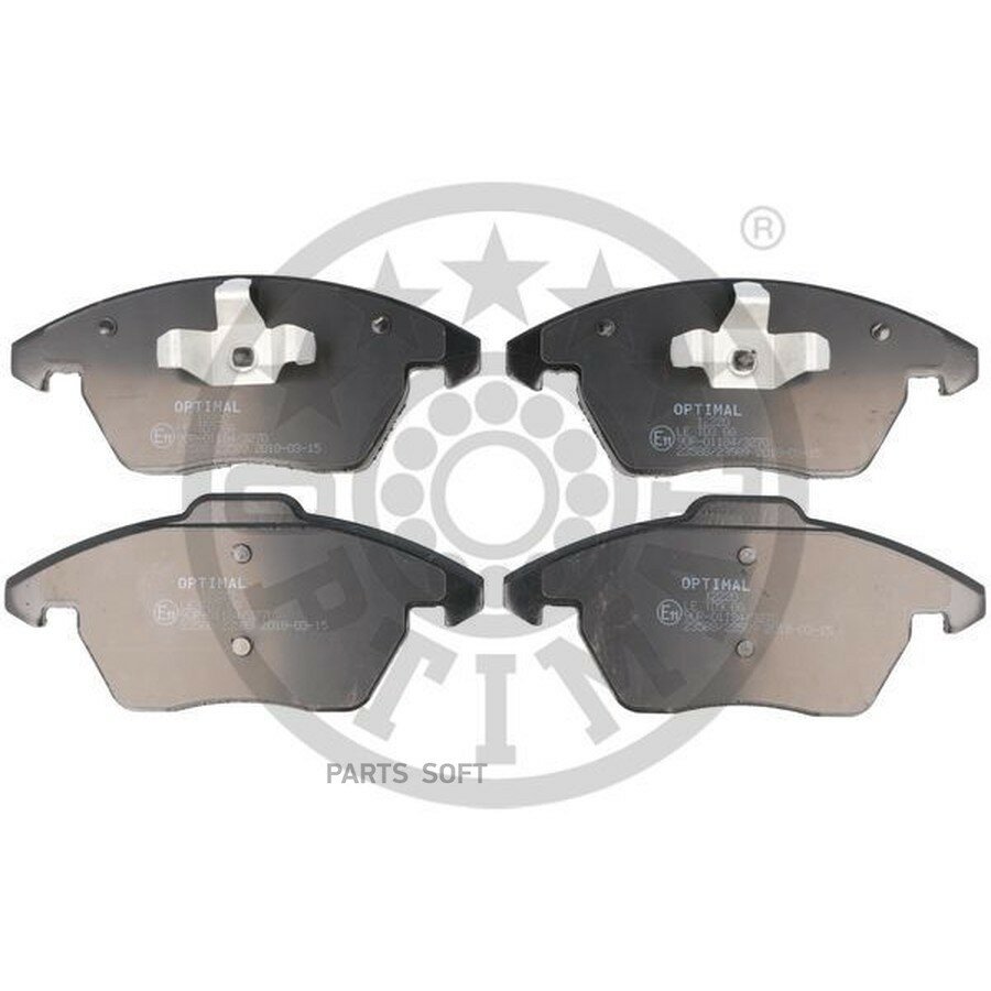 OPTIMAL BP-12220 Колодки тормозные дисковые комплект CITRO? N: C4 Coupe (LA_) C4 I (LC_) C4 Picasso I (UD_) C4 St
