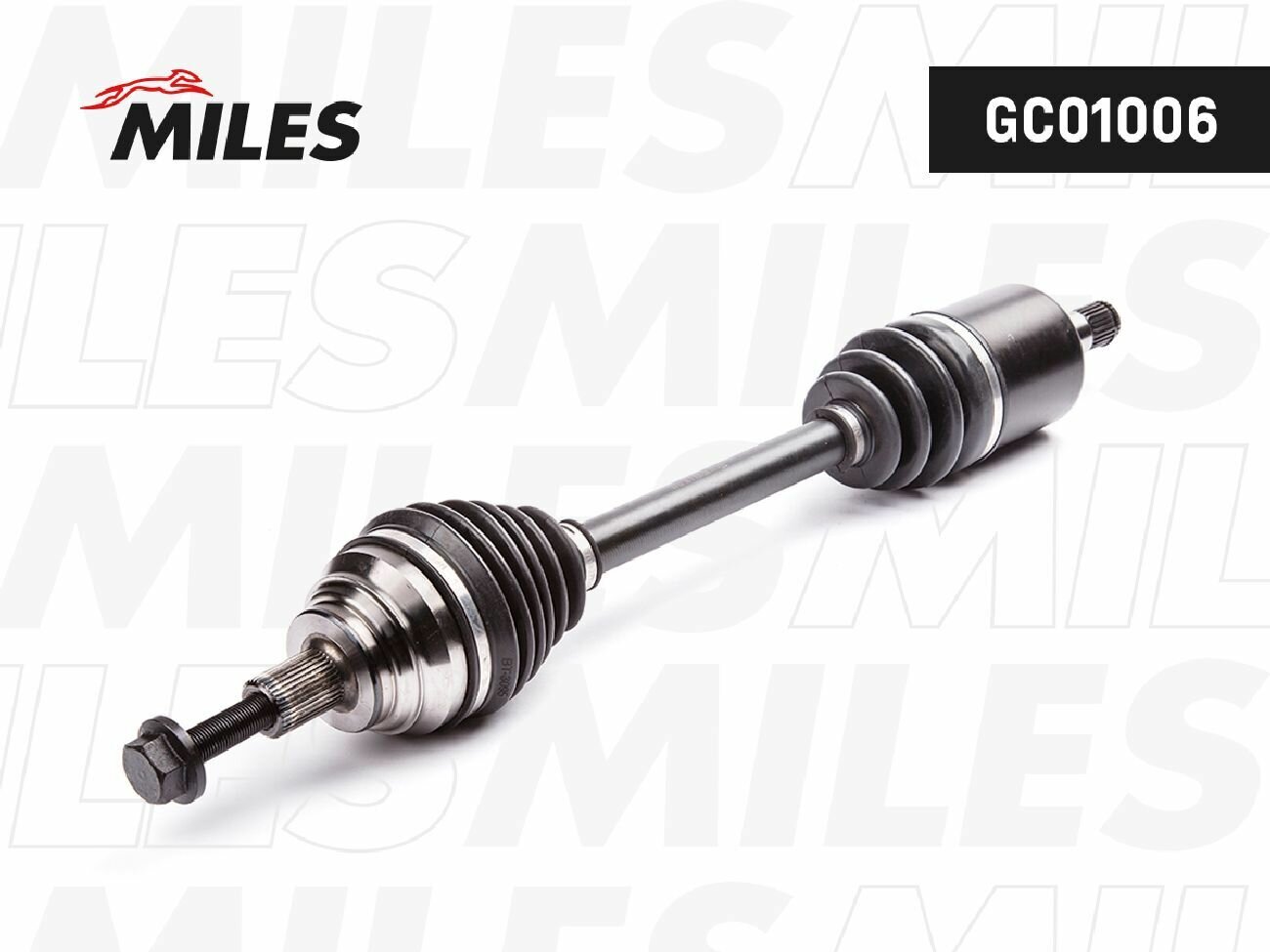 Привод в сборе AUDI A3/SKODA OCTAVIA/VW PASSAT/GOLF 1.6-2.0 03- лев, MILES GC01006