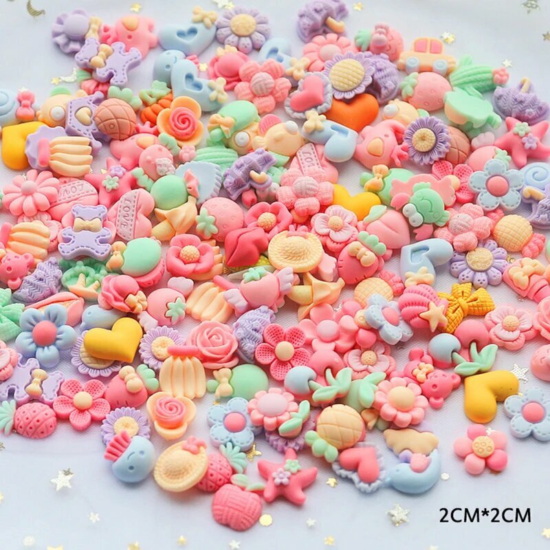 Миниатюры из смолы 40 шт, Цвет: Mixed pattern 09