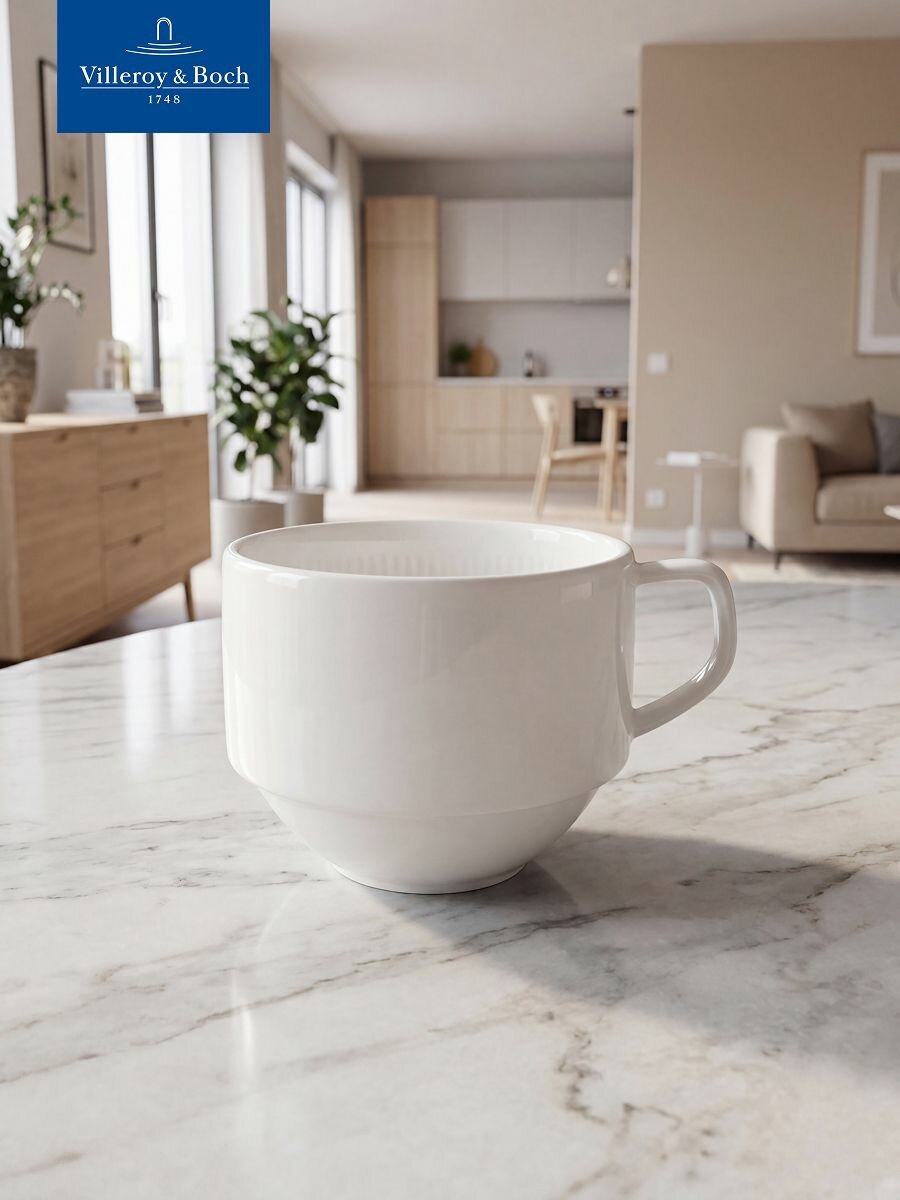 Чашка 220 мл, stackable, Afina, Villeroy & Boch, Премиум-Фарфор