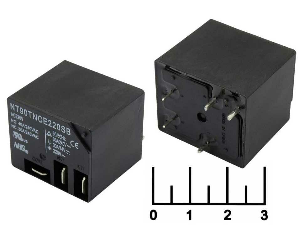 Реле ~220V 40A/240V NT90TNCE220SB