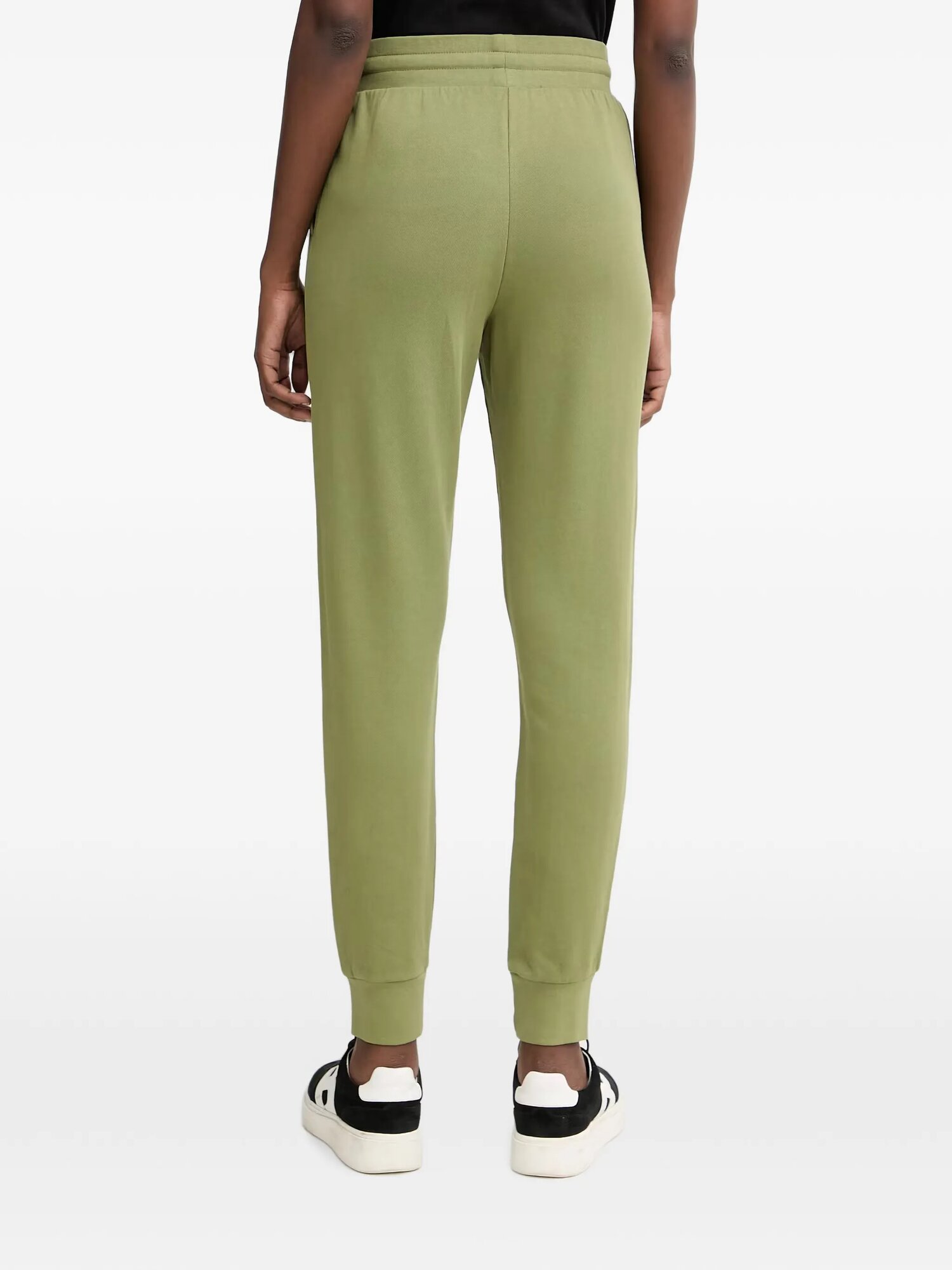 Брюки Armani Exchange Logo-patch drawstring track pants, размер 44, green — фото 1