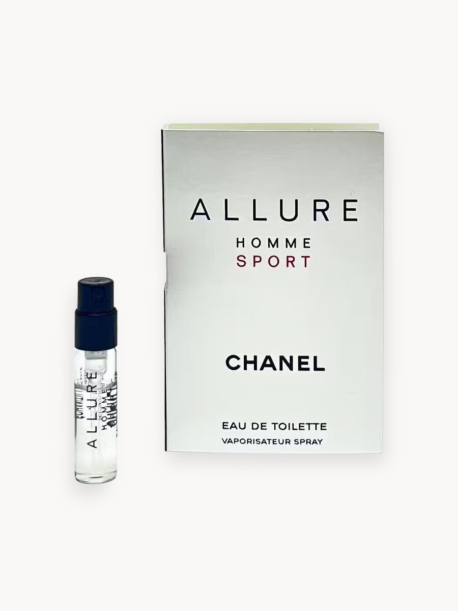 Chanel Туалетная вода Allure Homme Sport, мужской аромат, 1,5 мл Sample