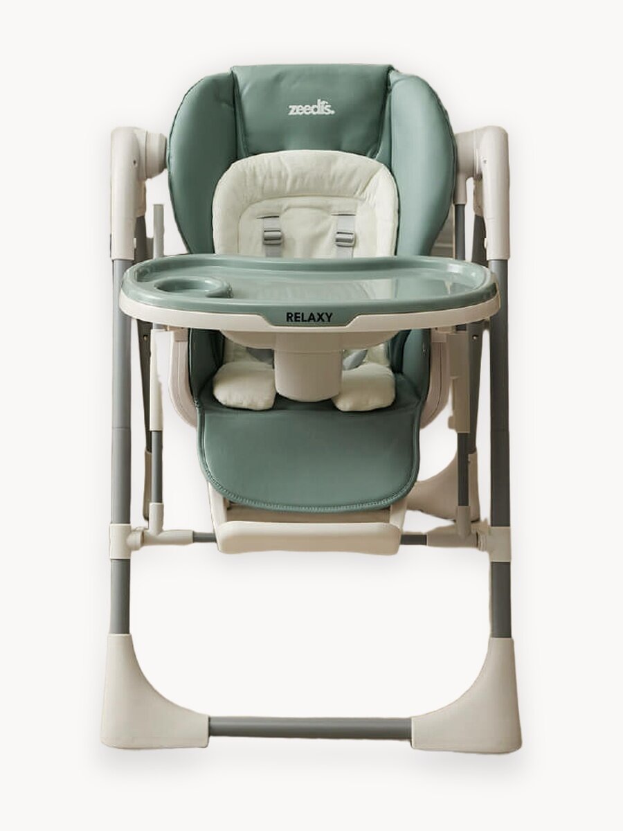 Стульчик для кормления ребенка складной 3в1 ZEEDI'S Relaxy стульчик, качели, шезлонг.