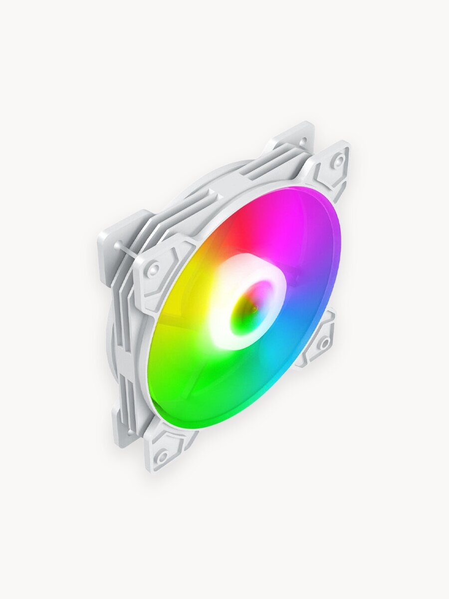 Вентилятор для корпуса компьютера *4 шт, RGB вентилятор для корпуса 120х120мм