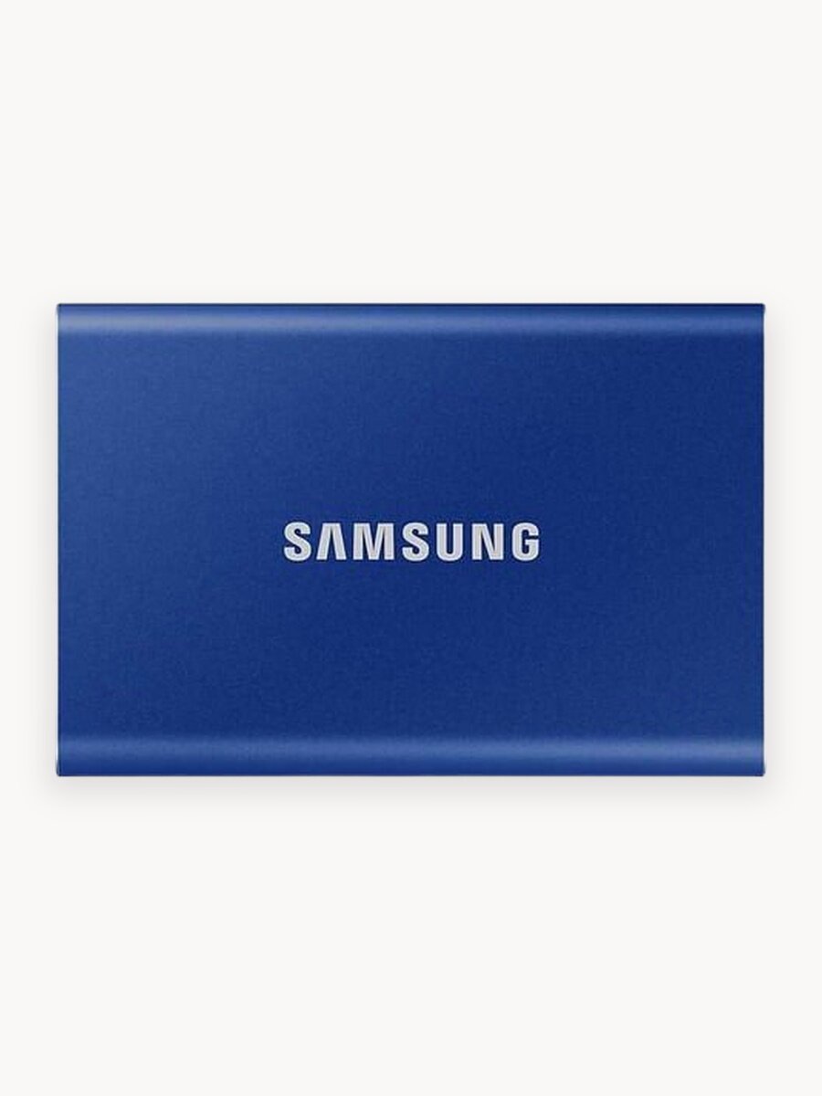 Внешний диск SSD Samsung T7 MU-PC1T0H/WW, 1ТБ, синий