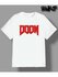 Футболка Zerosell игра doom, размер 4XS, белый