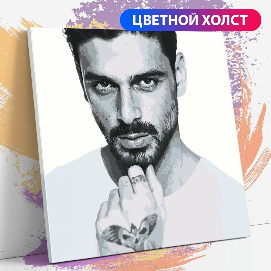 Картина по номерам на холсте с подрамником, "Микеле Морроне, 365 дней", 40х40 см