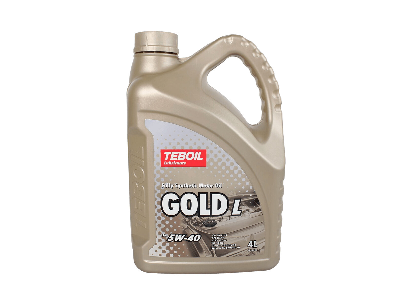 Масло моторное TEBOIL Gold L 5W40 4л
