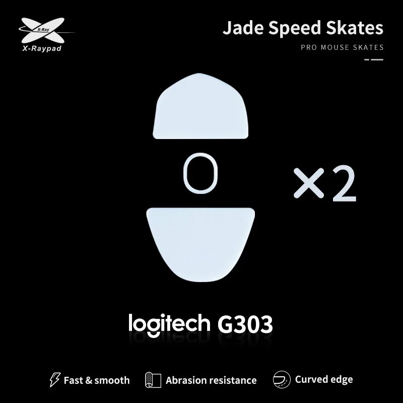 Jade Speed Mouse Skates X2 для Logitech G303