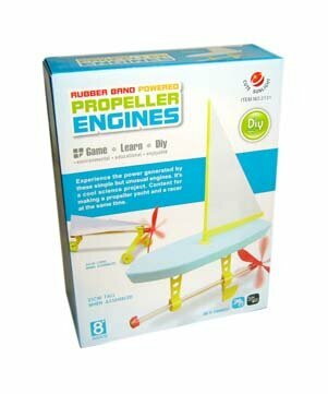 Конструктор BF-126 Парусник 24 см, механический