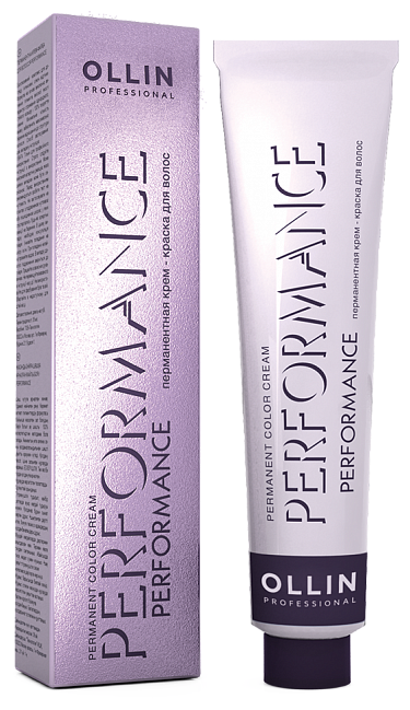 OLLIN PERFORMANCE 7/44 русый интенсивно-медный 60мл Перманентная крем-краска для волос