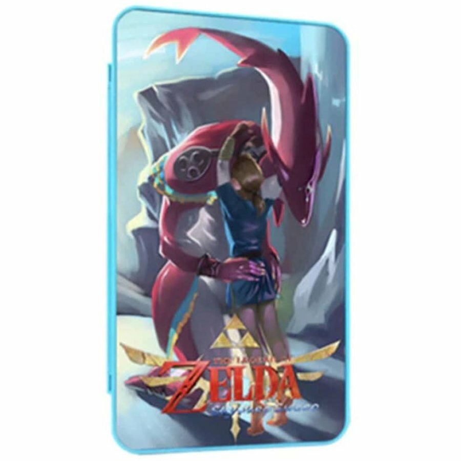 Кейс для хранения 24 игровых картриджей Zelda (Link & Mipha) (Switch)
