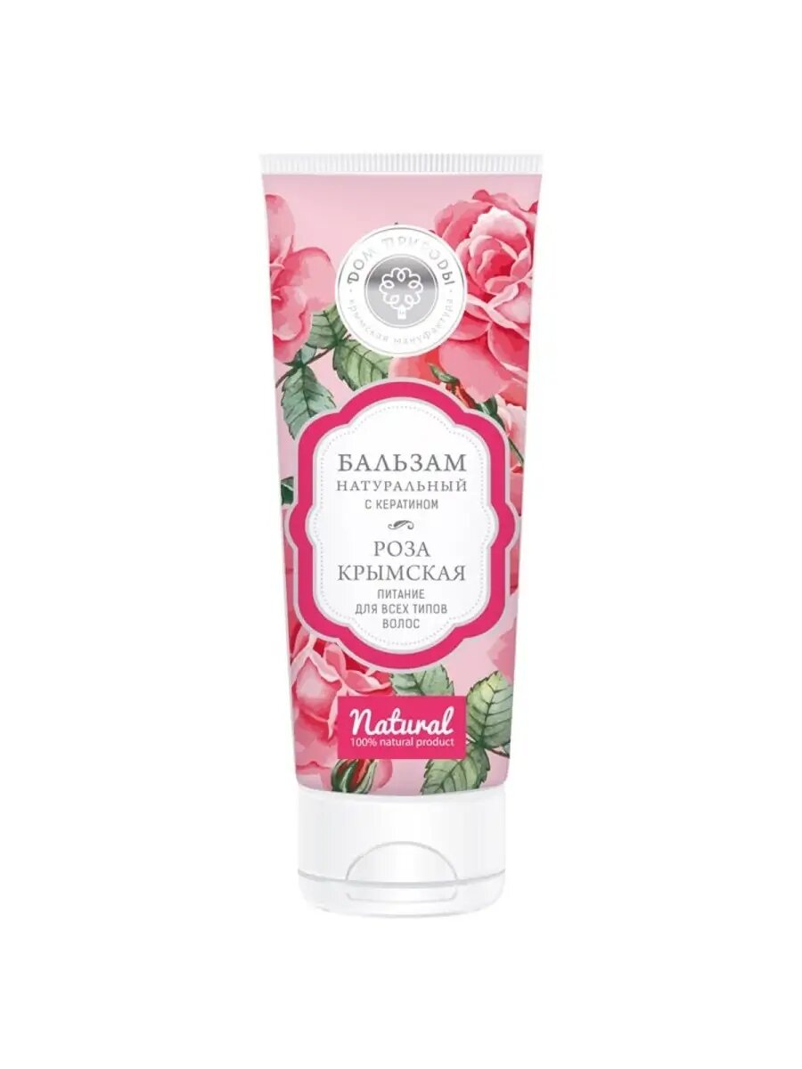 Натуральный бальзам Питание для волос Роза Чайная 200 г
