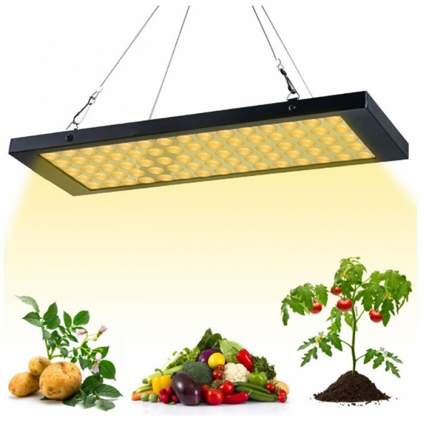 Фито лампа для растений BlackMix LED Plants Grow 45-100, 75 диодов, 45 Вт