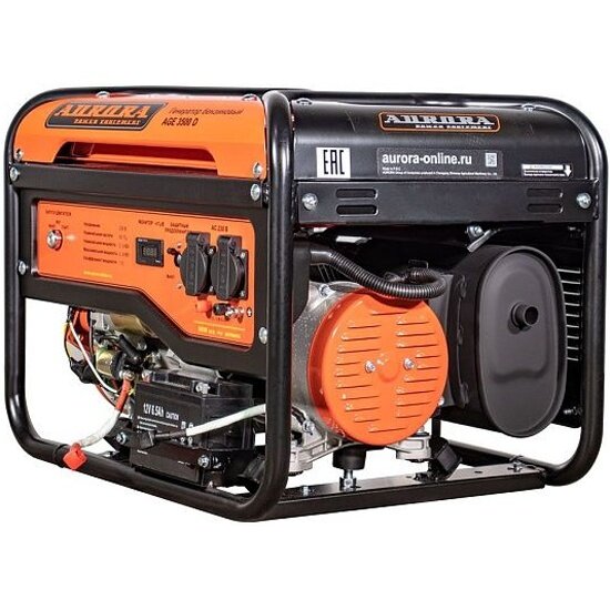 Генератор бензиновый Aurora Pro AURORA AGE 3500 D (мах 2,8кВт электростарт) 6772
