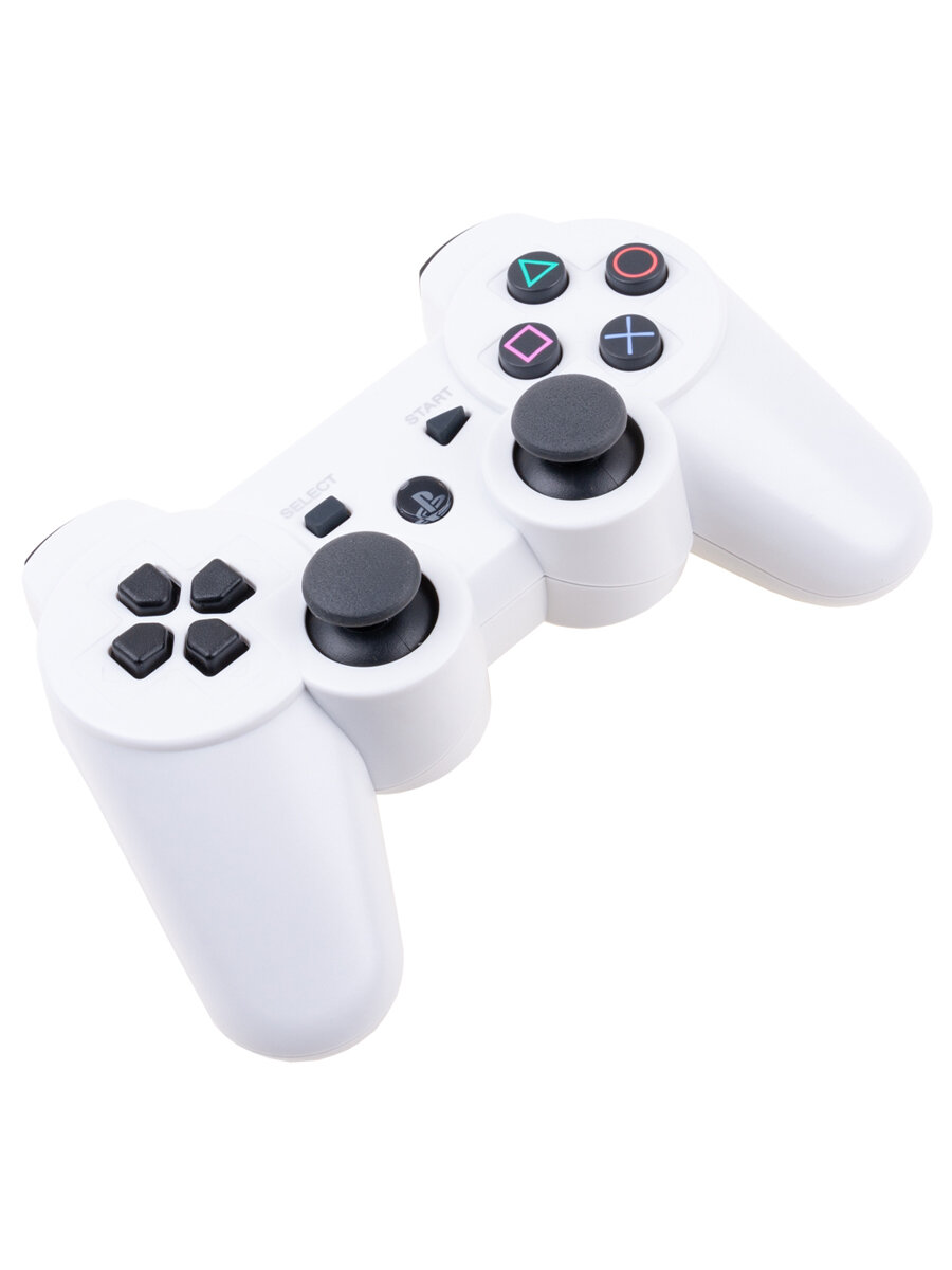 Геймпад (джойстик) для PlayStation 3 (беспроводной) (белый)