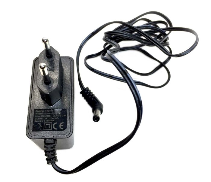 Блок питания GQ18-120150-CG 12V 1.5A 15W