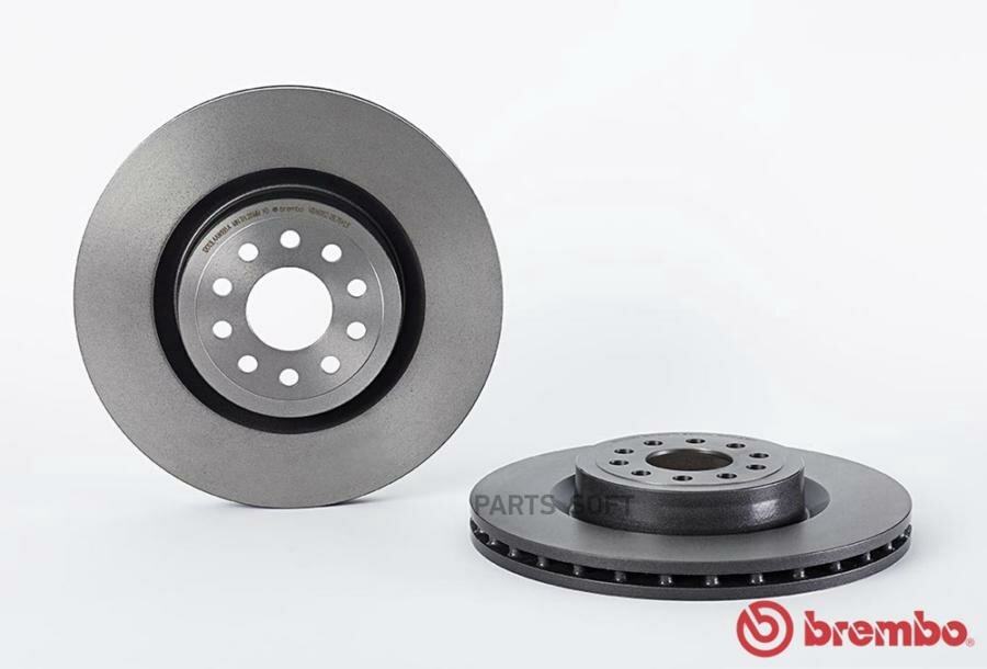 BREMBO 09.8633.10 диск тормозной VOLVO S60 I (384) T5 2004-2010