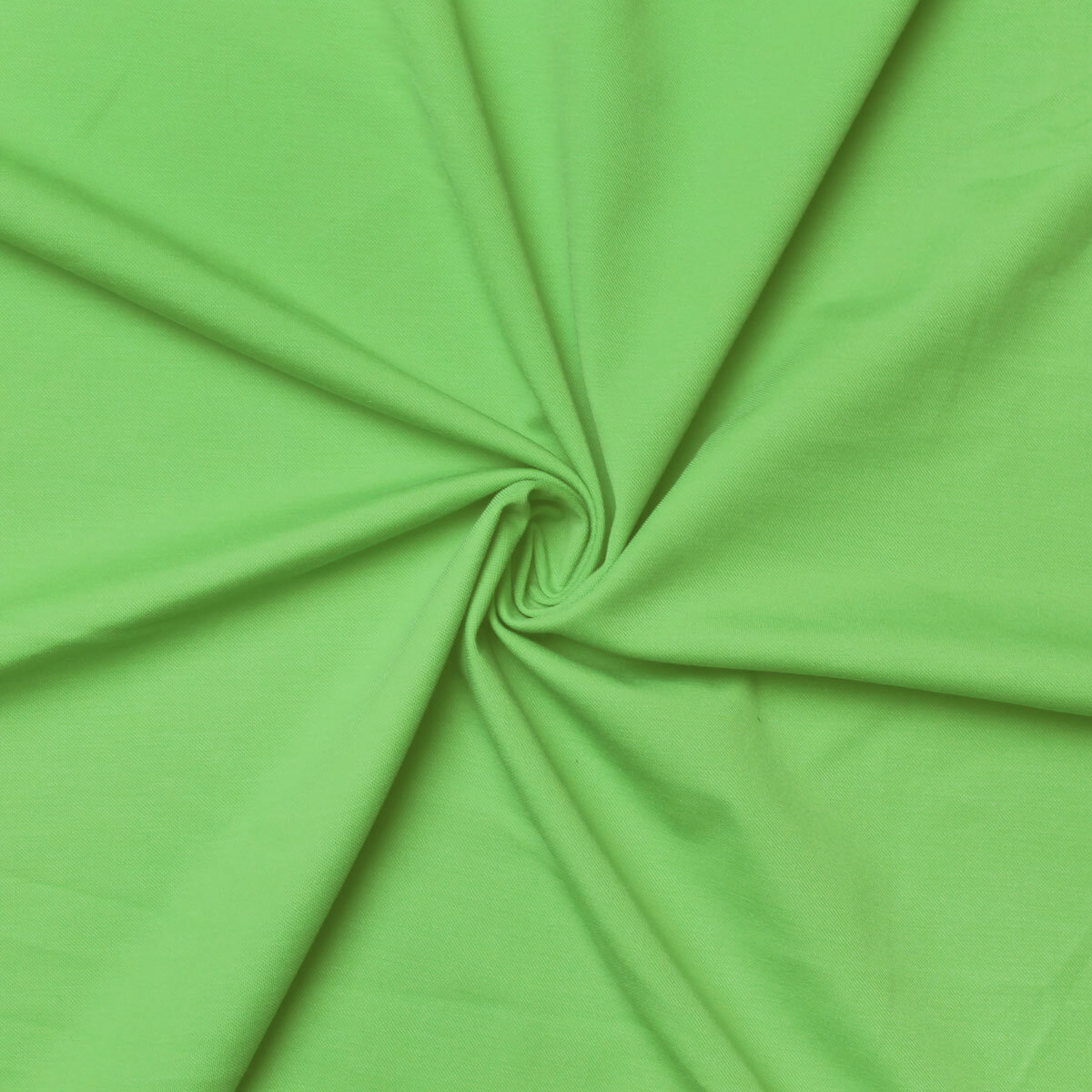 Трикотажная отрезная ткань "Джерси", салатовый цвет, 1,0 м x 1,4 м