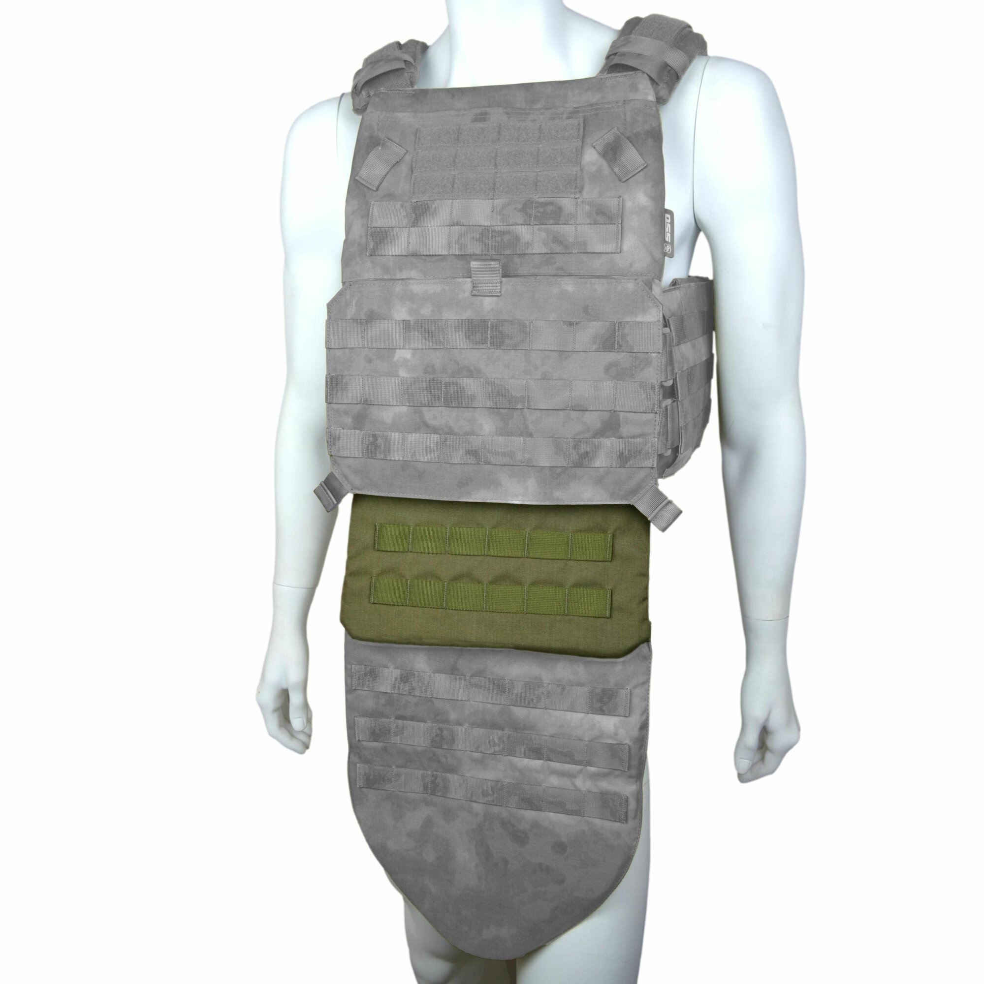 Универсальная абдоминальная защита живота А-1 Олива ССО