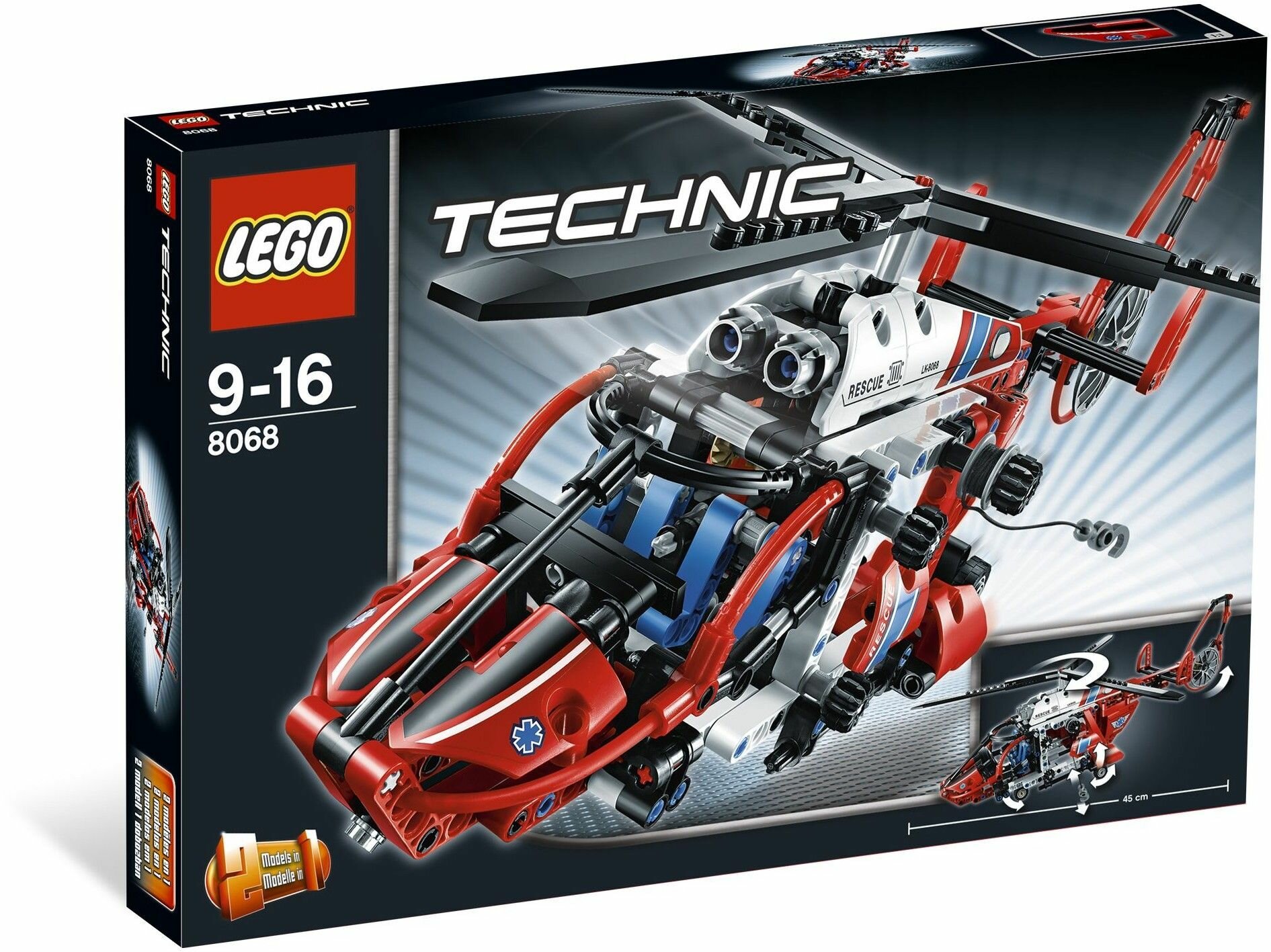 Конструктор LEGO Technic 8068 Спасательный вертолёт