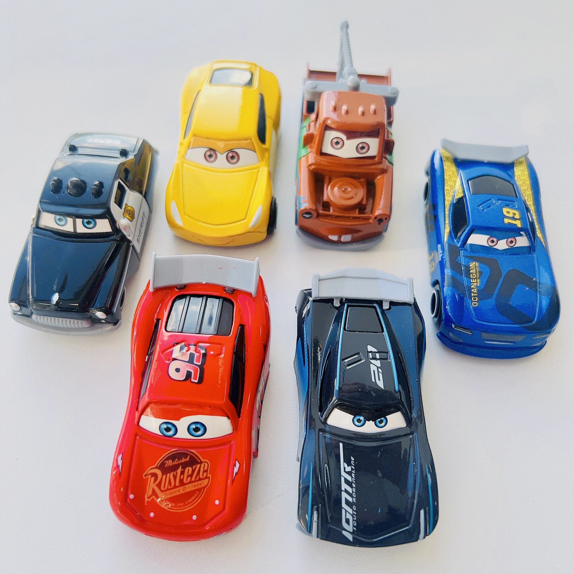 Набор машинок Тачки 6шт металлические/ Машинки Тачки / Маквин /Cars