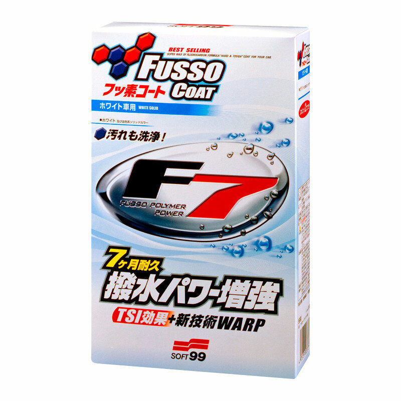 10339 Покрытие для кузова защитное Soft99 Fusso 7 Months для всех цветов, 300 мл