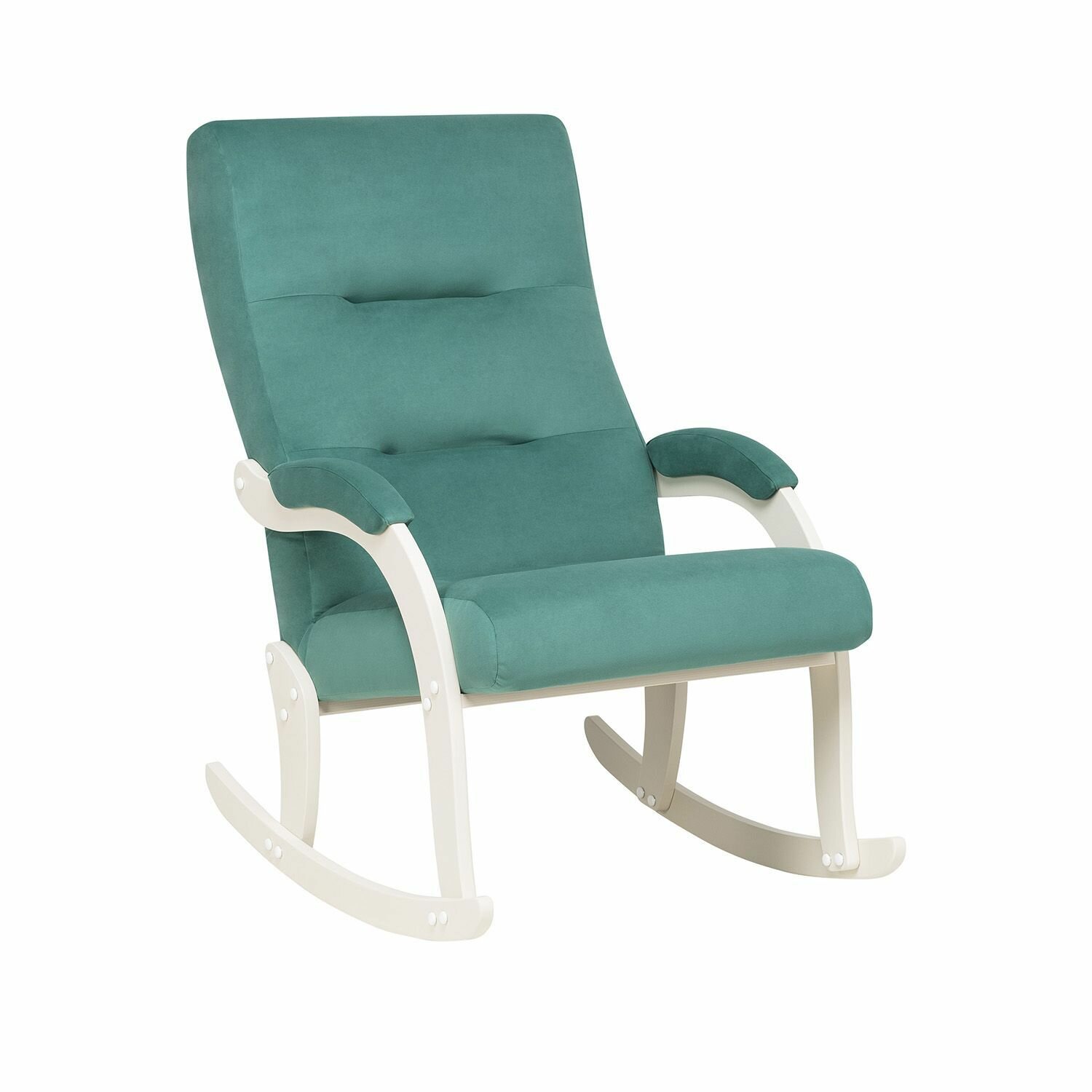 Кресло-качалка Leset Дэми Слоновая кость, ткань V 43