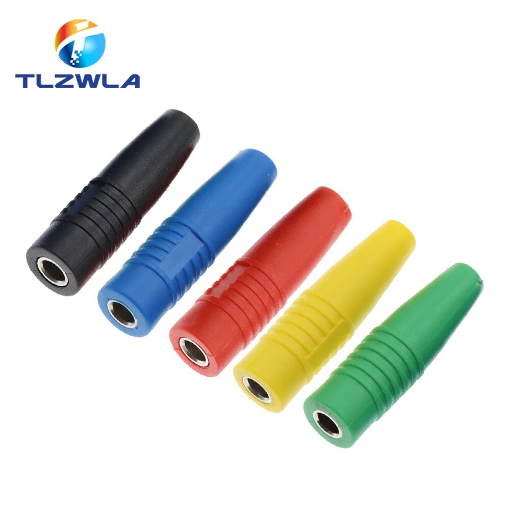 5 шт. латунные изолированные разъемы типа «банан» 4 мм TLZWLA