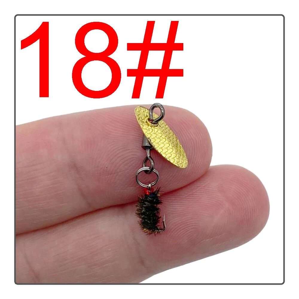 Рыболовная приманка ложка золотая/серебристая 4(golden 18)