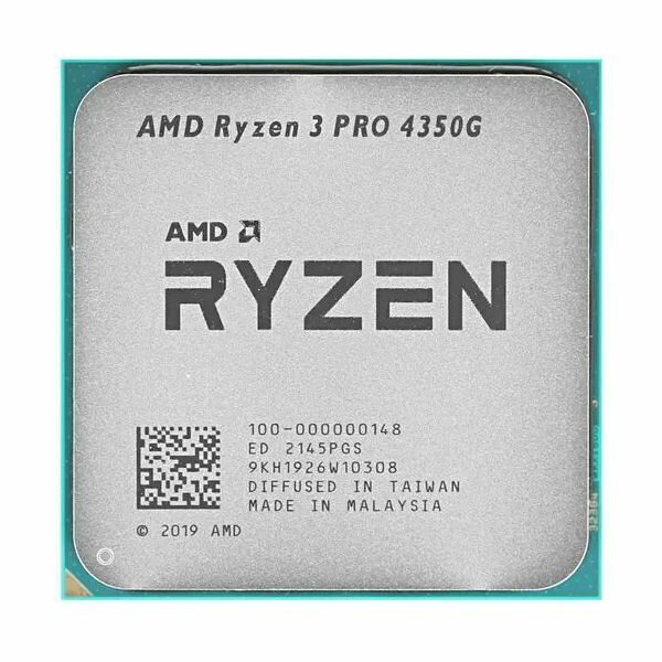 Процессор AMD Ryzen 3 PRO 4350G AM4 (100-000000148) (3.8GHz) OEM