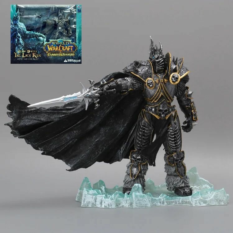 Фигурка Варкрафт Король Лич, Артас Менетил / Warcraft Lich King Arthas Menethil (21см)
