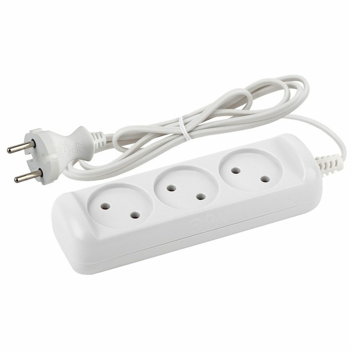 Удлинитель Эра, 3 розетки, 1.5м, белый (UX-3-15m (M))